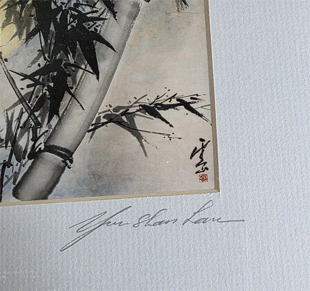 Great Finds Online Auctions - Framed Limited Edition Chinese Painting ...