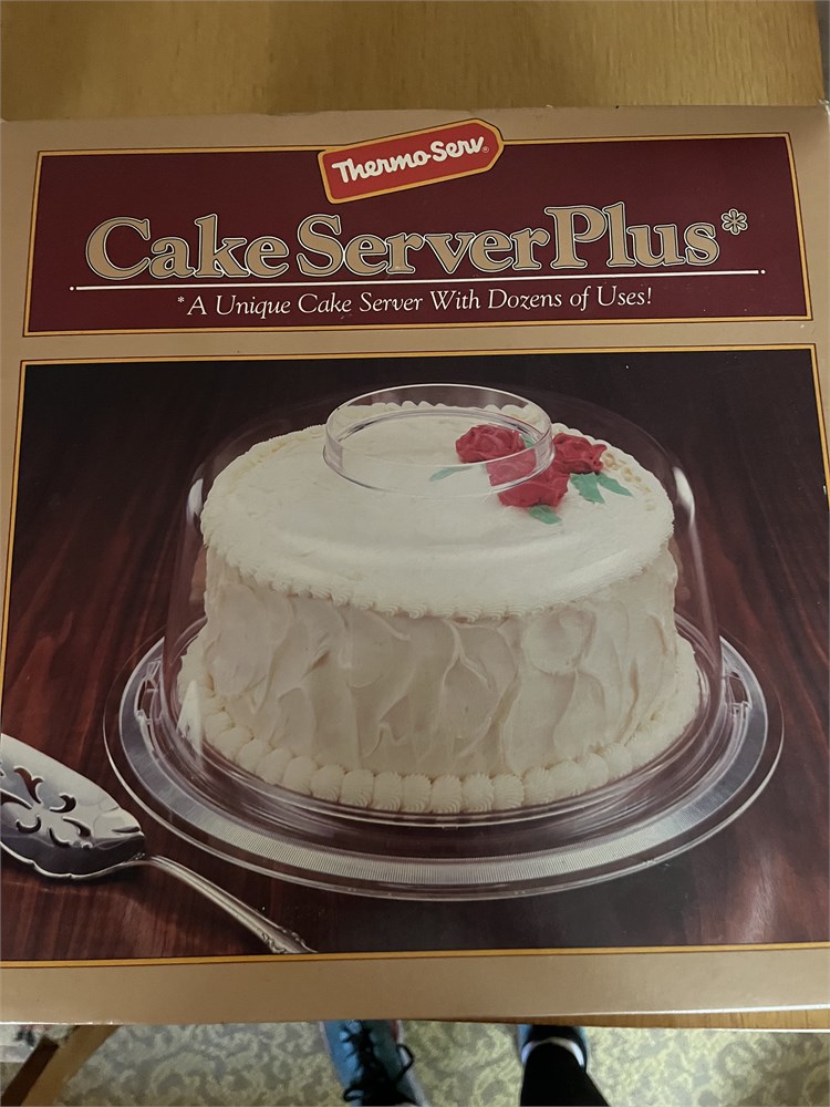 Great Finds Online Auctions - Thermo-Serv Cake Server Plus- New