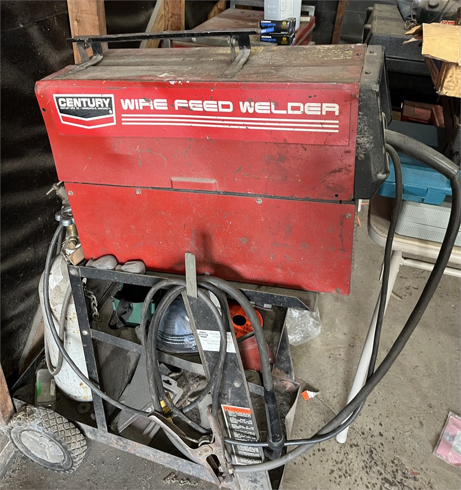 Great Finds Online Auctions - Century Wire Feed Welder