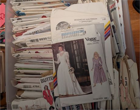 Great Finds Online Auctions - Huge Lot of Patterns