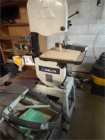 Great Finds Online Auctions - Delta 14inch Steel Frame Band Saw