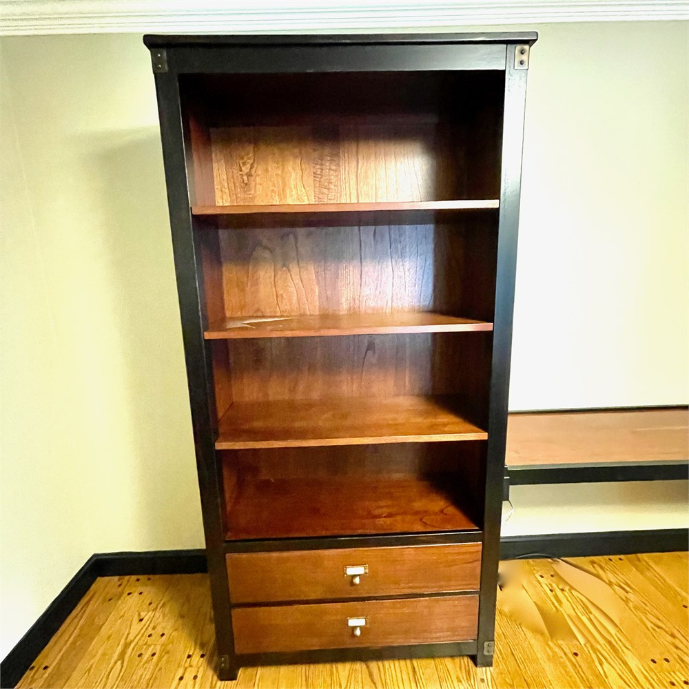 Great Finds Online Auctions - Arhaus Contemporary Bookcase Ensemble ...