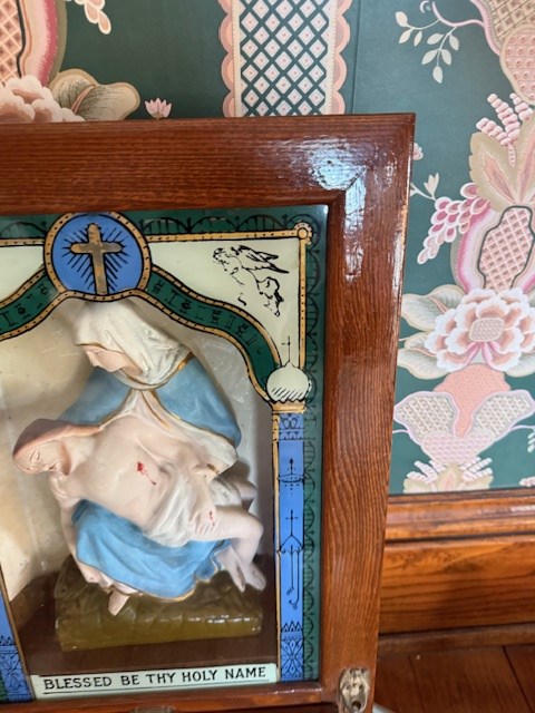 Great Finds Online Auctions - Antique Catholic Last Rites Viaticum Wall ...