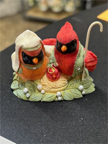 Great Finds Online Auctions - Enesco Heart of Christmas Cardinal Bird ...