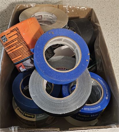 Great Finds Online Auctions - Tape Lot