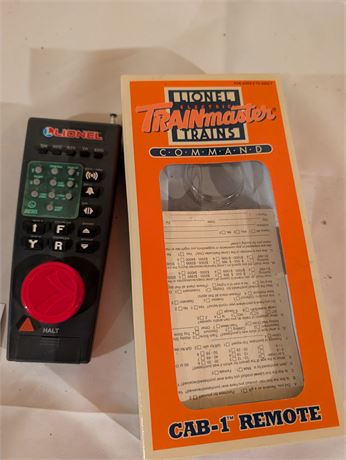 Great Finds Online Auctions - Lionel TrainMaster Command Control (TMCC ...