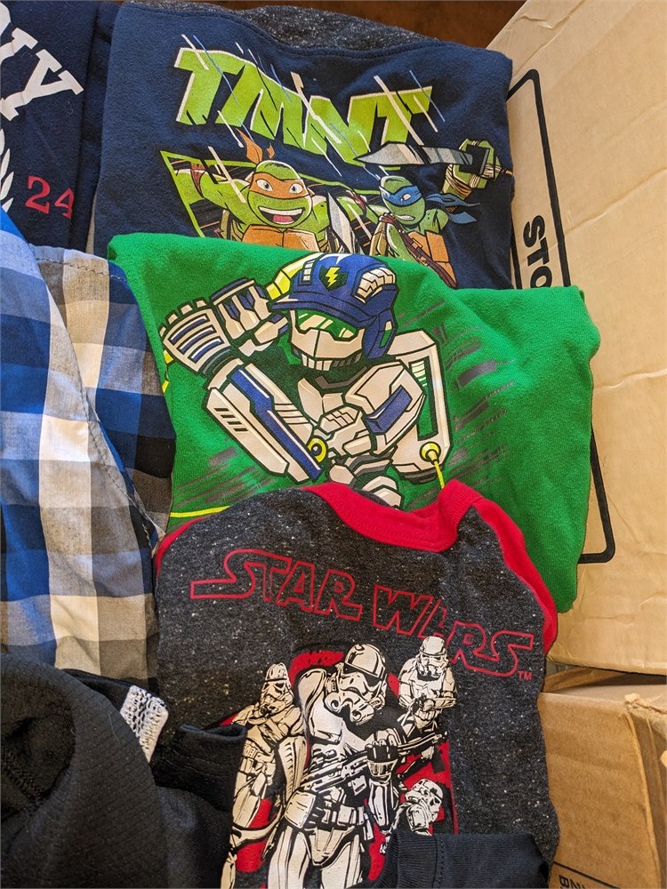 Great Finds Online Auctions - Boys Clothing Lot- sizes 7, 8 & 10/12