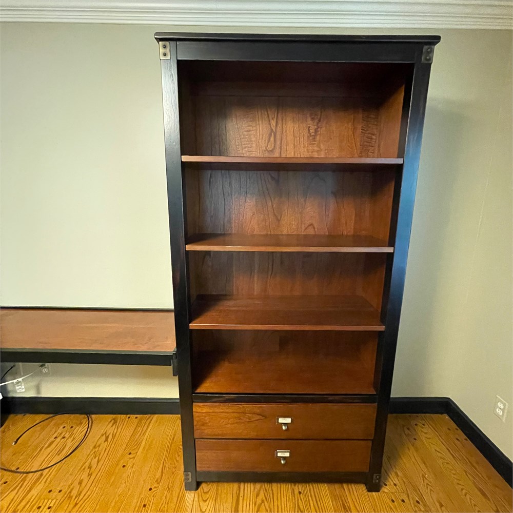 Great Finds Online Auctions - Arhaus Contemporary Bookcase Ensemble ...