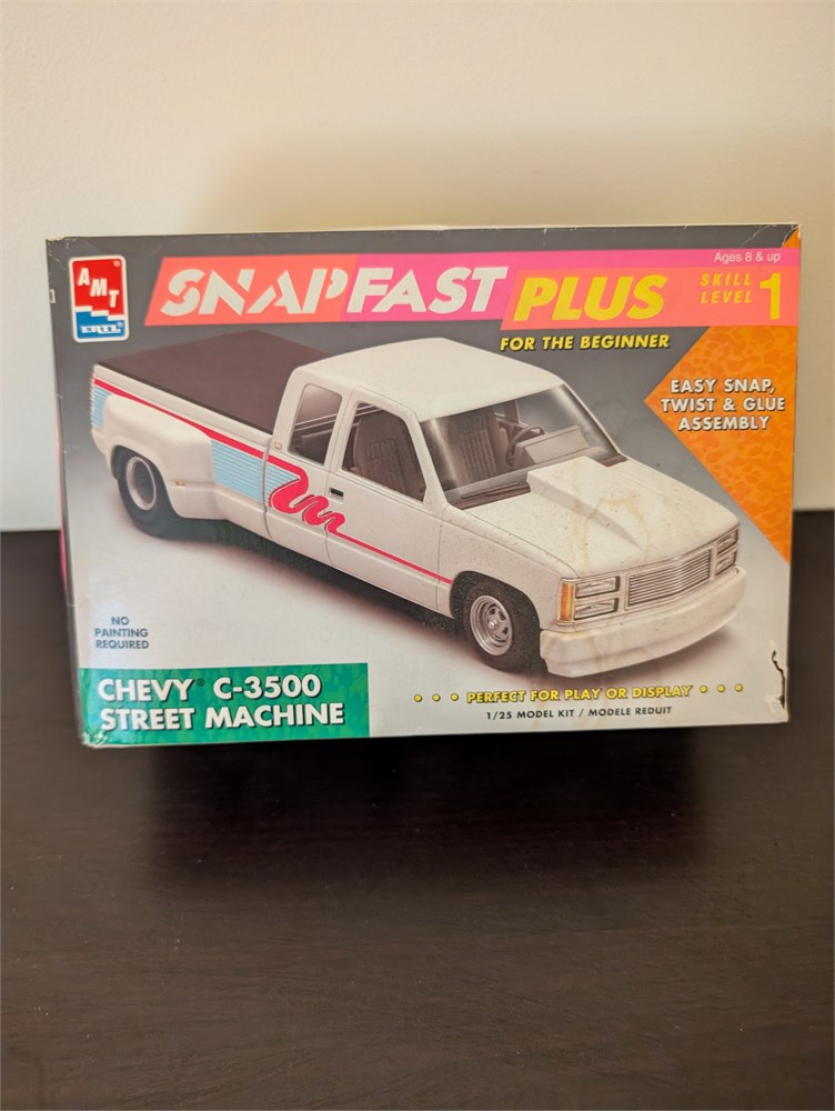 Great Finds Online Auctions - AMT/Ertl SnapFast Plus 1/25 Scale Chevy C ...