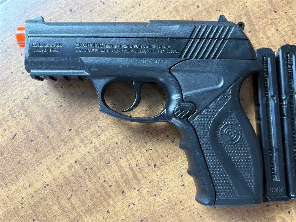 Great Finds Online Auctions - Crosman AirMag C11 6mm BB Airsoft Pistol ...