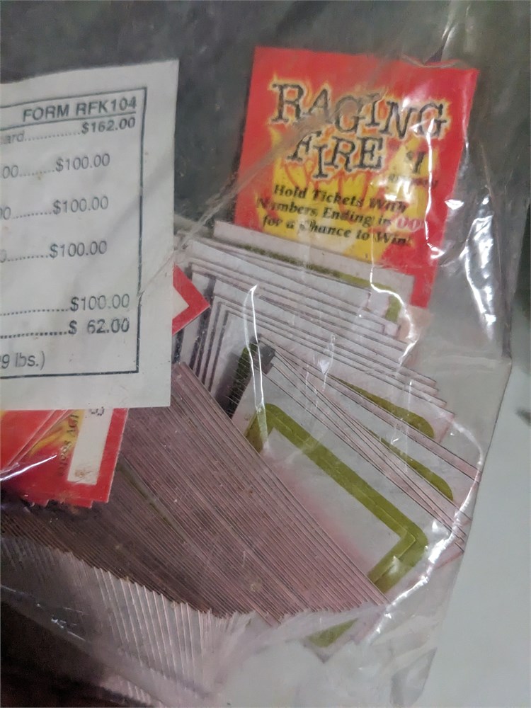 Great Finds Online Auctions - 2 New Raging Fire Instant Pull Tab ...