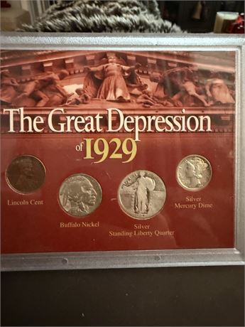 Great Finds Online Auctions - Great Depression of 1929 US Coin Set ...