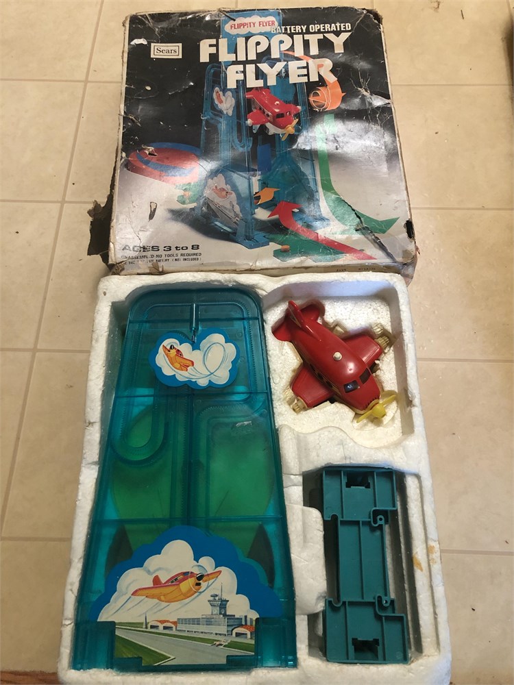 Great Finds Online Auctions - Vintage Dead Stock NIB Sears Flippity ...