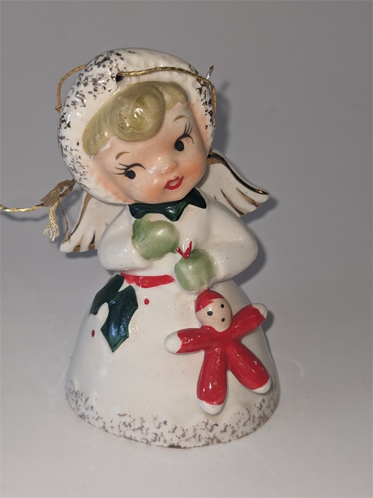 Great Finds Online Auctions - Vintage 1959 Napco Angel Bell