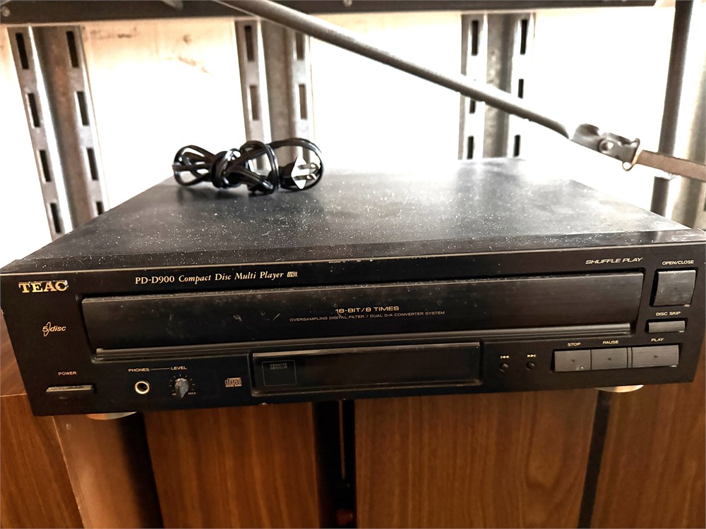 Great Finds Online Auctions - Teac Compact Disc Multi-Player and Four ...