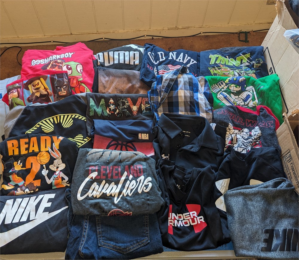 Great Finds Online Auctions - Boys Clothing Lot- sizes 7, 8 & 10/12