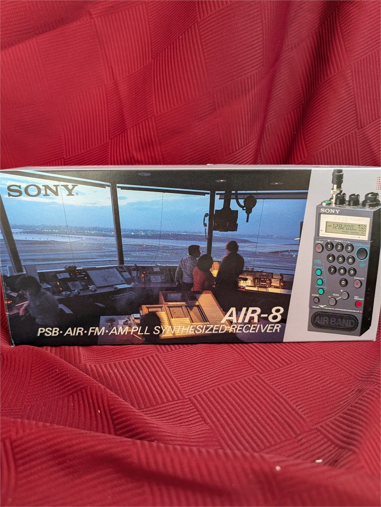 Great Finds Online Auctions - Sony AIR-8 PSB/AIR/FM/AM PLL Synthesized ...
