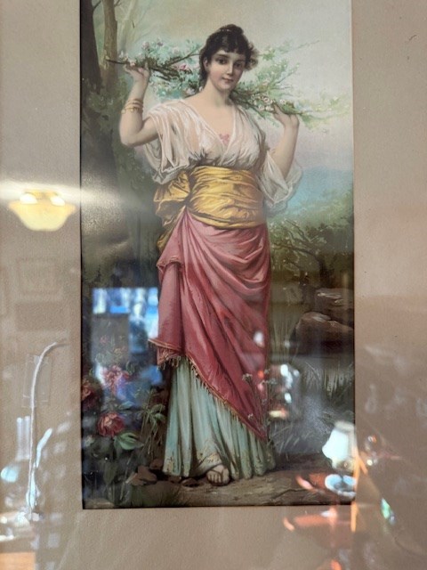 Great Finds Online Auctions - Framed Victorian-era Lithograph ...
