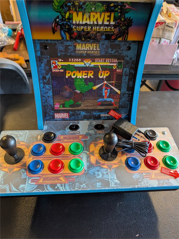 Great Finds Online Auctions - Arcade1UP Marvel Superheroes (2-Player ...