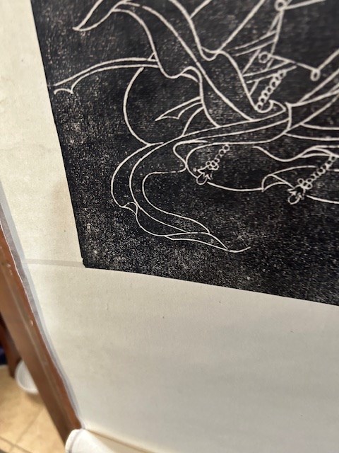 Great Finds Online Auctions - Traditional Chinese Black & White Ink ...