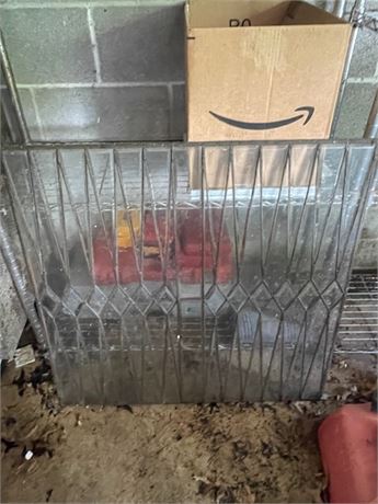 Great Finds Online Auctions - Beveled Glass Window