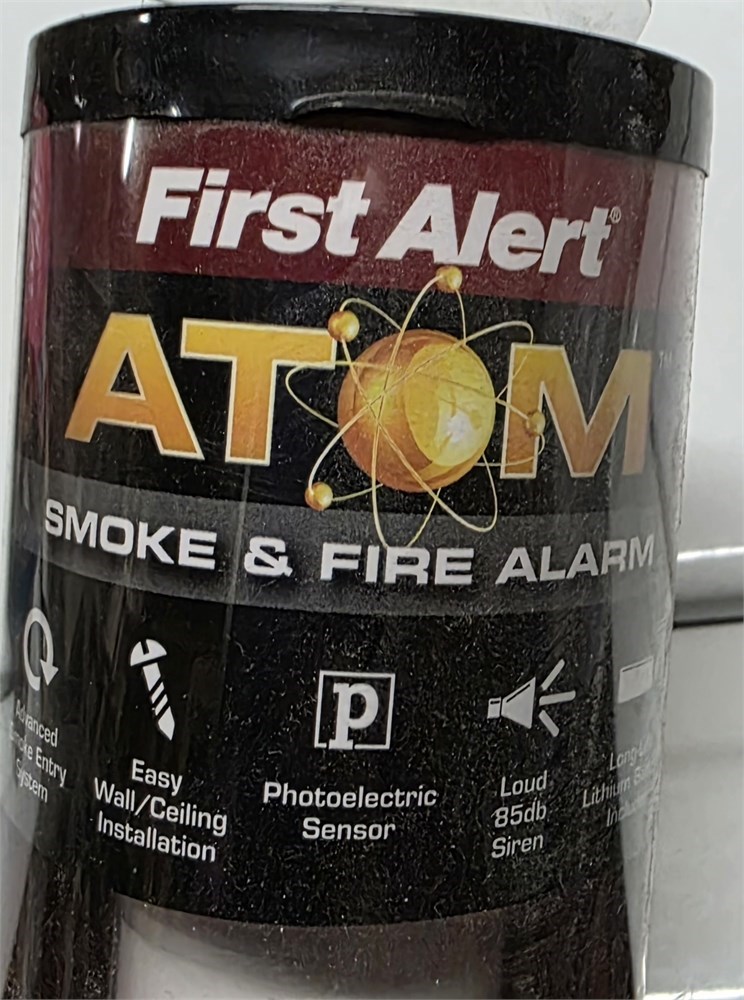 Great Finds Online Auctions - 5 Fire Alert Atom Smoke and Fire Arm