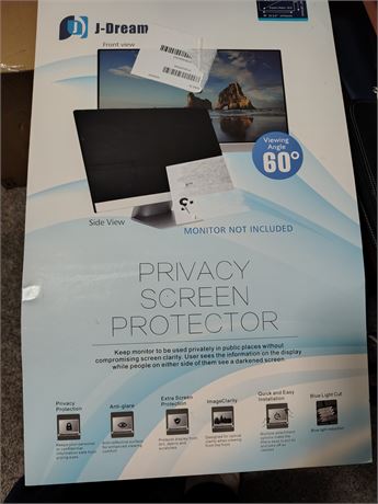Great Finds Online Auctions - New Privacy Screen Computer Protector