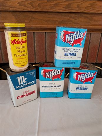 Great Finds Online Auctions - Vintage Nifda tins and more