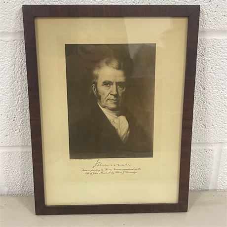 Great Finds Online Auctions - Moses Hyman NYGS Lithograph Print James ...