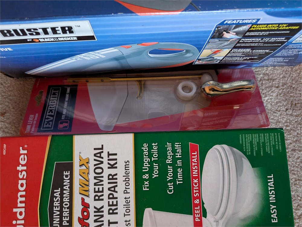 Great Finds Online Auctions - Black & Decker Dust Buster and more