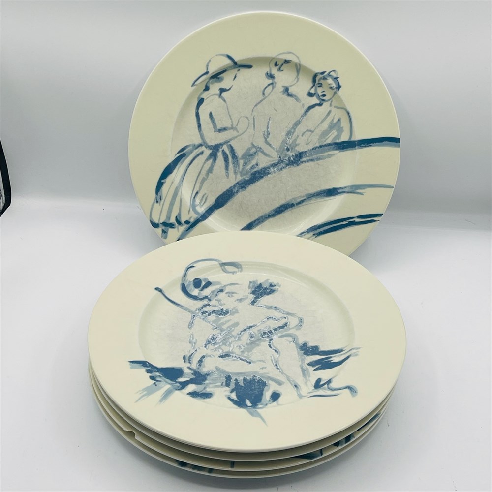 Great Finds Online Auctions - Pierre Frey Vintage Porcelain Dinner ...