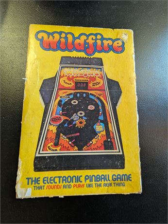 Great Finds Online Auctions - Vintage Parker Brothers Wildfire The ...
