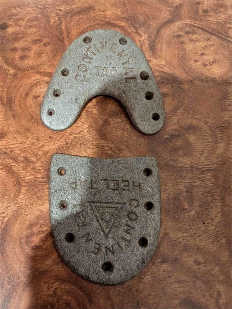 Great Finds Online Auctions - Vintage metal taps - "heel plates"