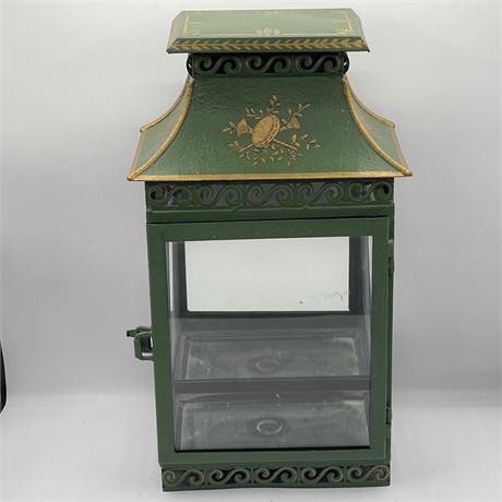 Great Finds Online Auctions - Vintage Decorative Metal & Glass Toile ...