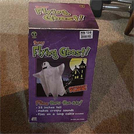Great Finds Online Auctions - Scary Flying Ghost