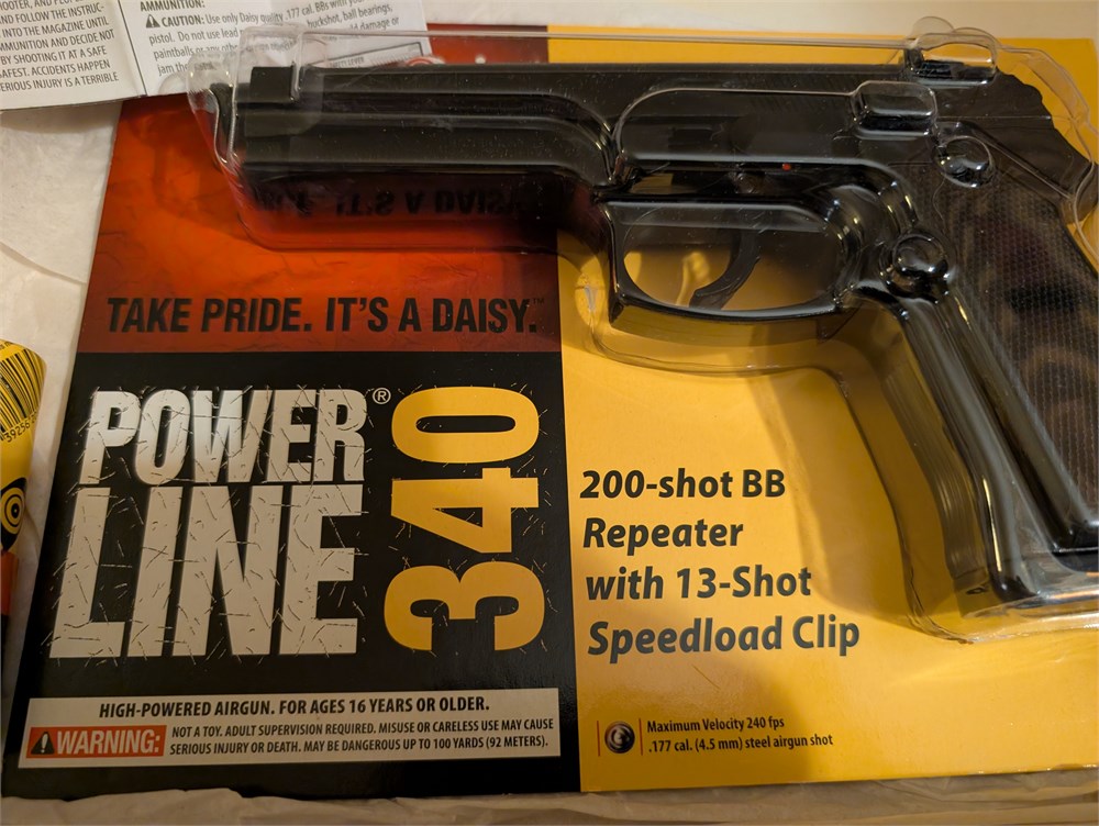 Great Finds Online Auctions - Daisy Powerline 340 BB Air Gun Pistol