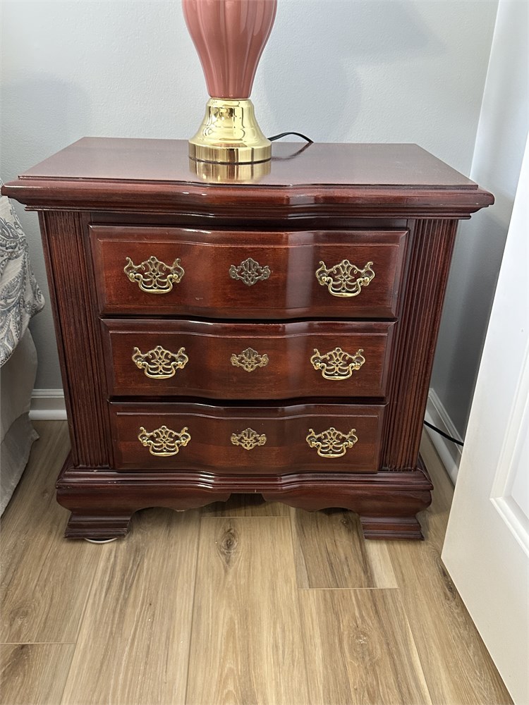 Great Finds Online Auctions - Vauqhan Cherry Bassett Nightstand