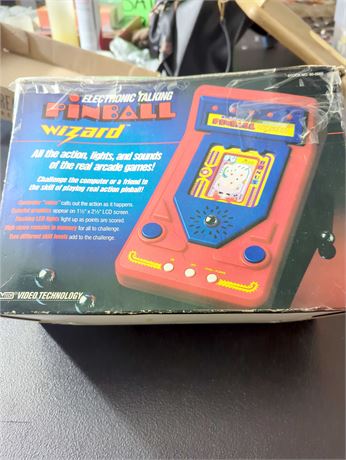 Great Finds Online Auctions - Vtech Electronic Talking Pinball Wizard ...