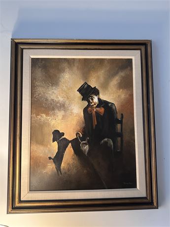 Great Finds Online Auctions - Oil Painting on Canvas by. Thomas Pell