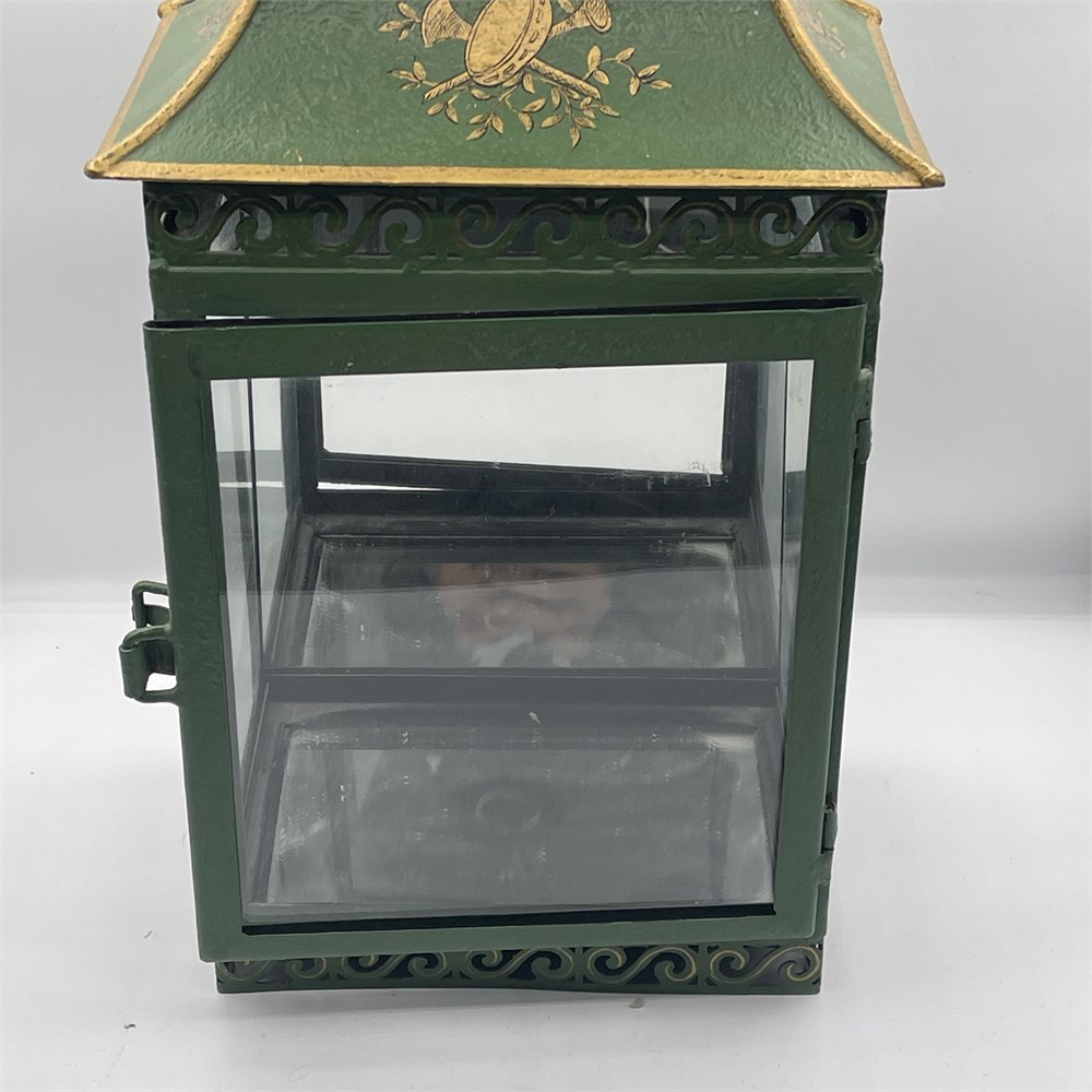Great Finds Online Auctions - Vintage Decorative Metal & Glass Toile ...